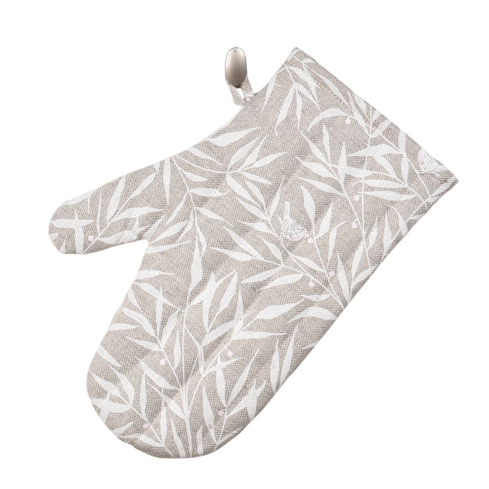 Mitten White garden | Linen By Linas